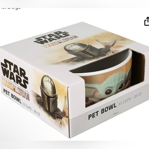 Star Wars | Dog | Nwt Star Wars Mandalorian Pet Bowl | Poshmark